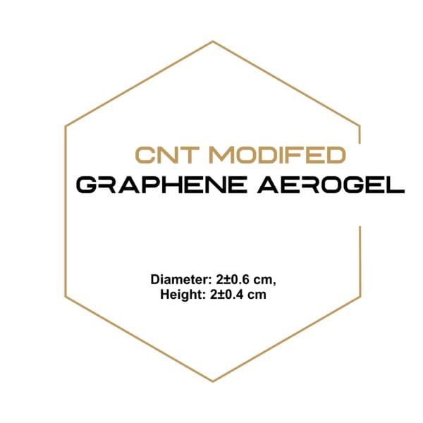 Carbon Nanotubes(CNT) Modified Graphene Aerogel, Diameter: 2±0.6 cm ...