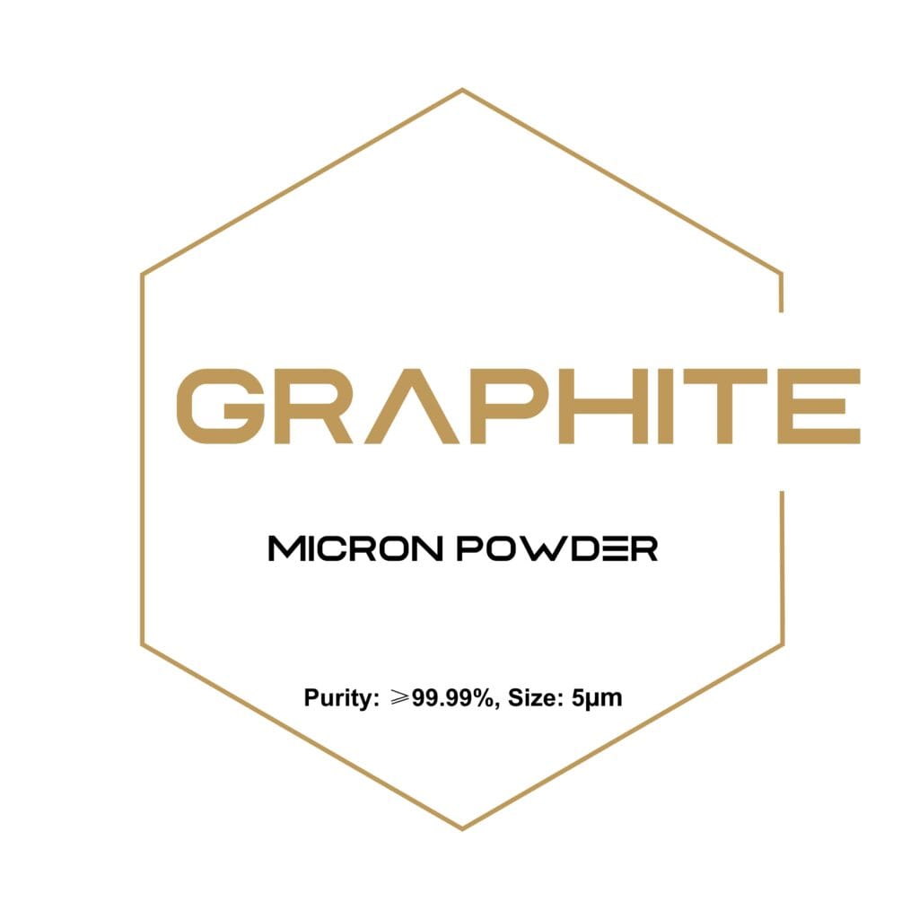 Graphite (C) Micron Powder, Purity: ≥99.99%, Size: 5 μm - Nanographenex