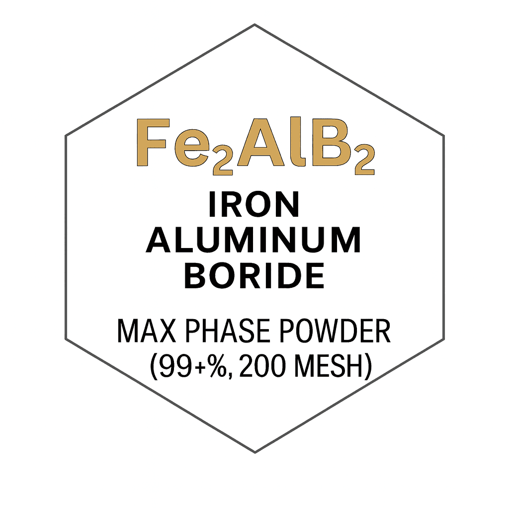 Iron Aluminum Boride (Fe₂AlB₂) MAX Phase Powder (99+%, 200 mesh ...