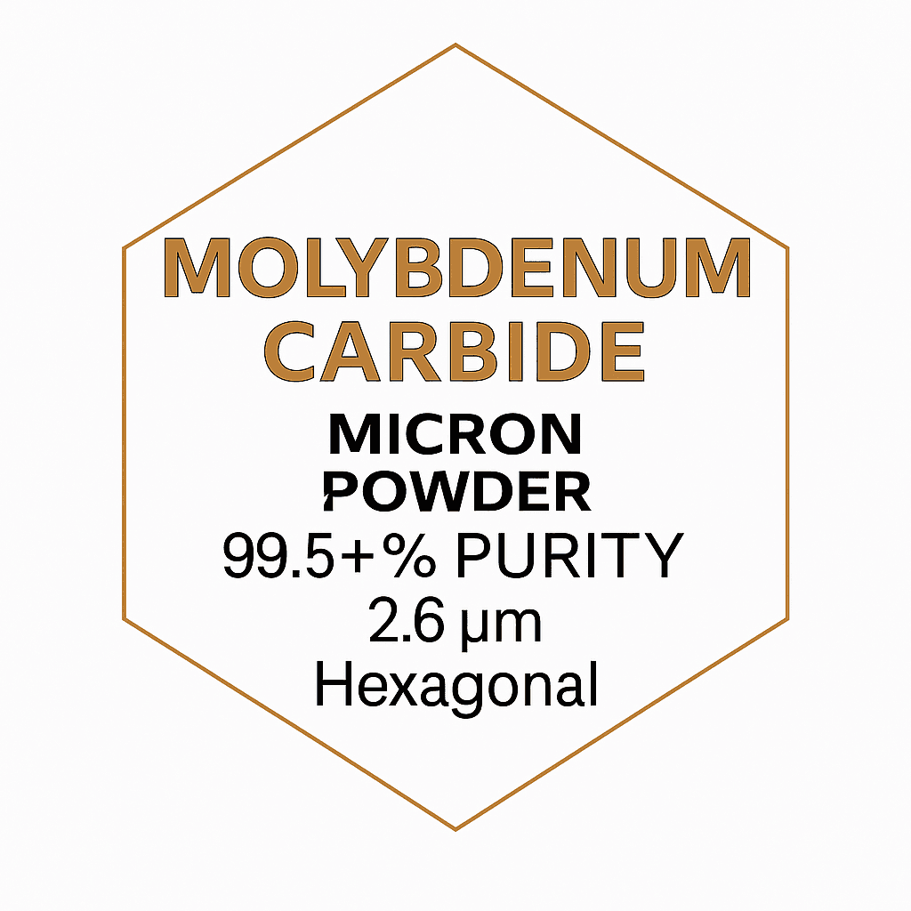 Molybdenum Carbide (Mo₂C) Micron Powder – 99.5+% Purity, 2.6 µm ...