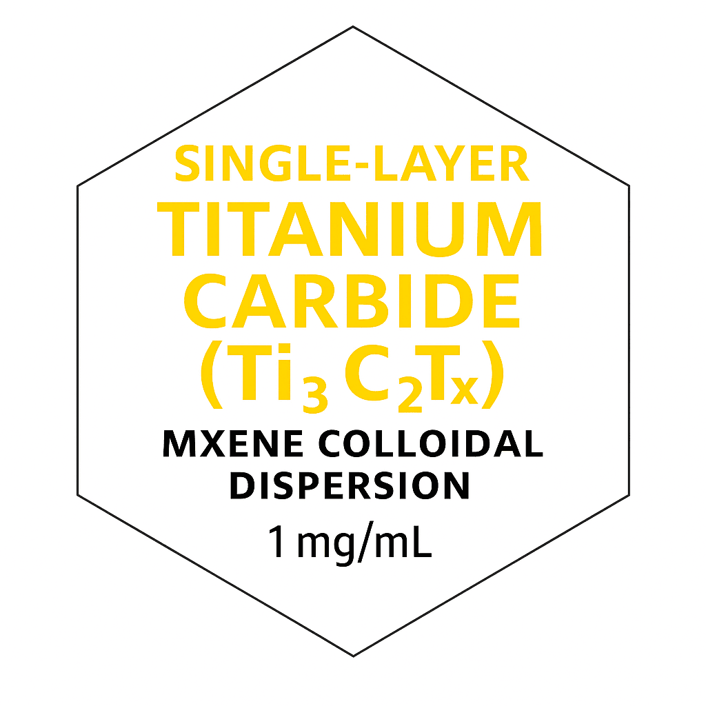 Single-Layer Titanium Carbide Ti₃C₂Tₓ MXene Colloidal Dispersion (1 mg ...